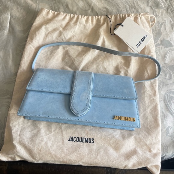 Jacquemus | Bags | Jacquemus Baby Blue Le Bambino Long | Poshmark